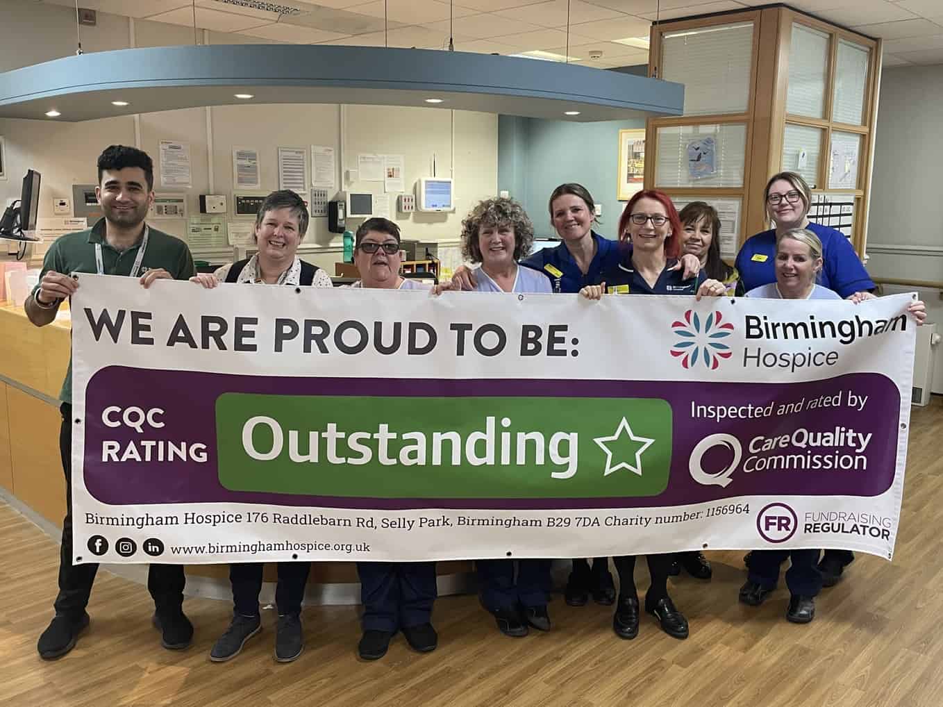 Celebrating one year of our new name - Birmingham Hospice