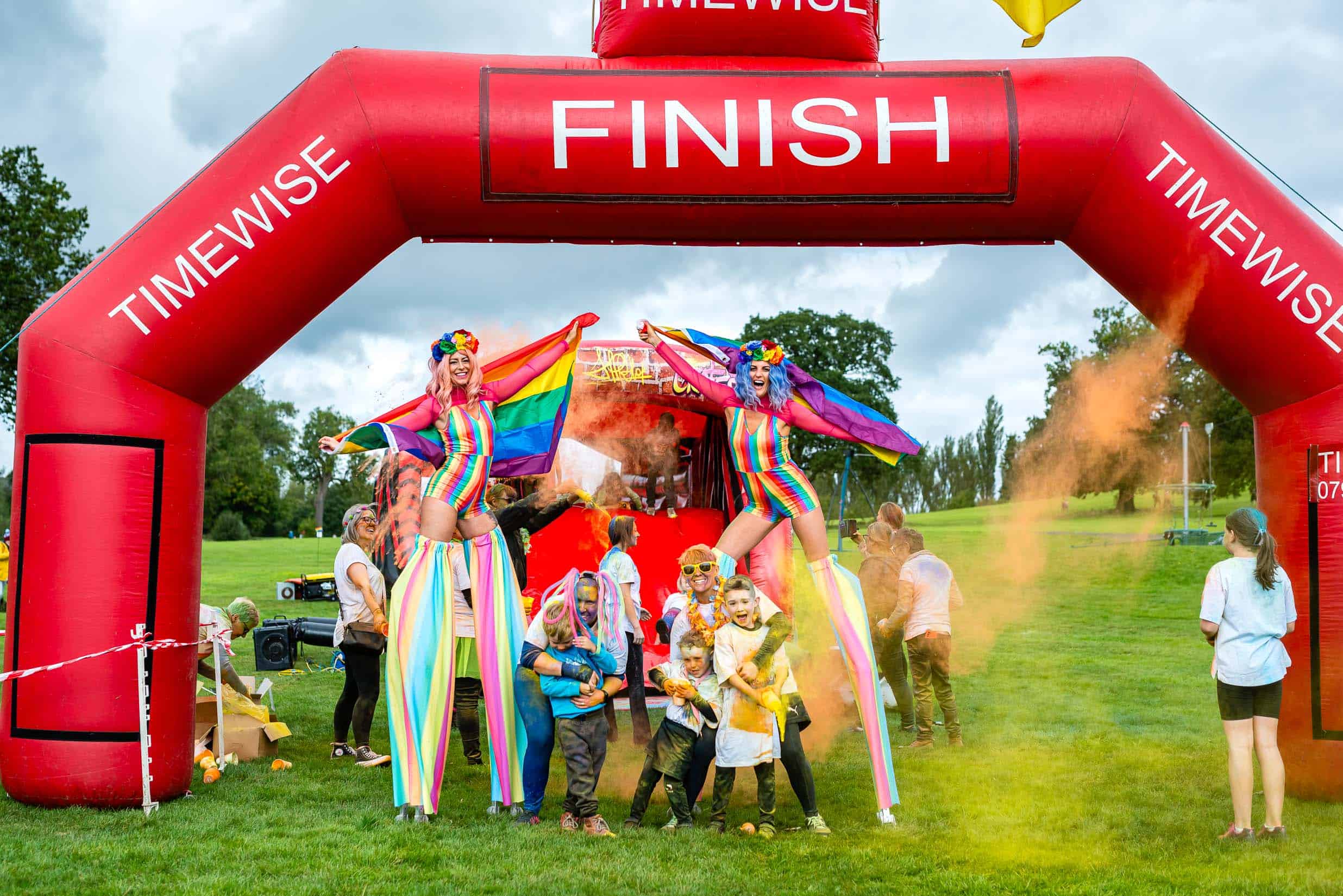 Birmingham's Rainbow Rush - Birmingham Hospice