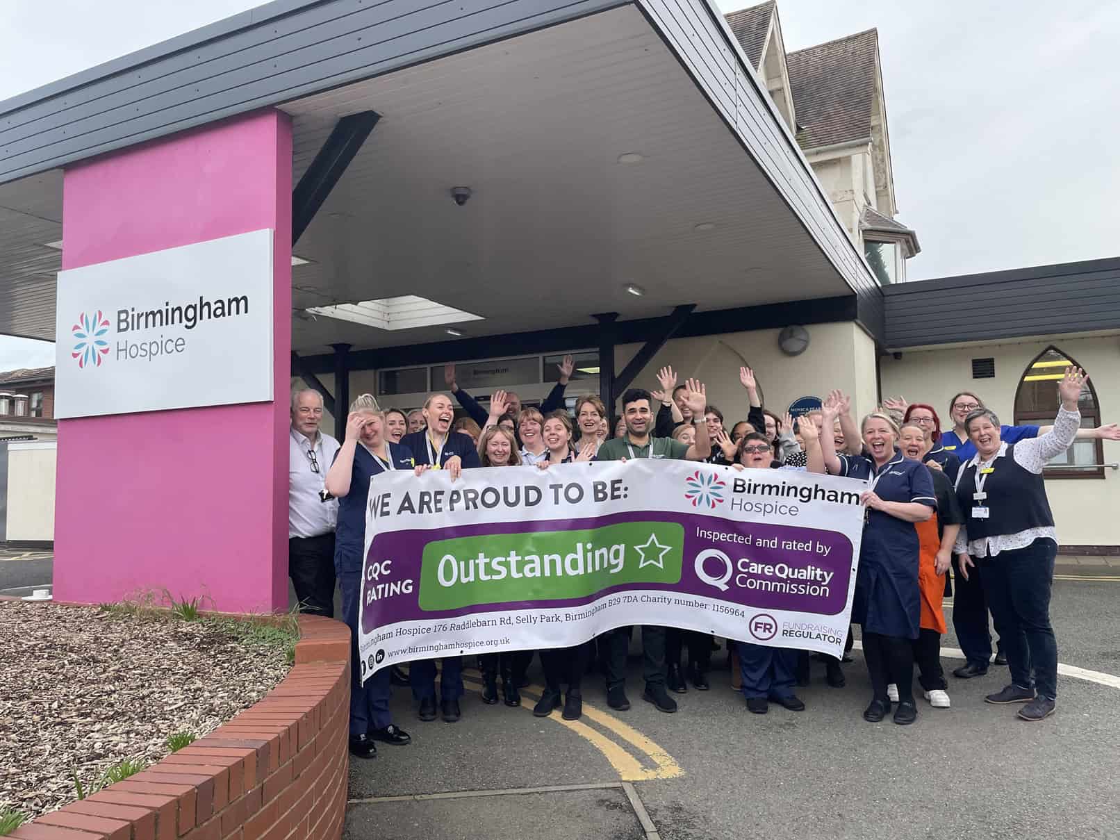 ‘Outstanding’ rating for both hospice sites - Birmingham Hospice