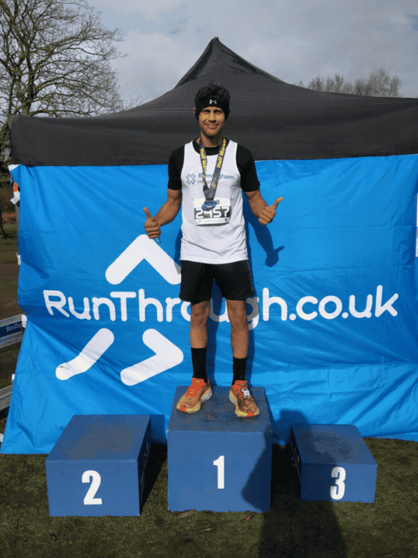 Hiten Patel makes his 2024 the year of running - Birmingham Hospice