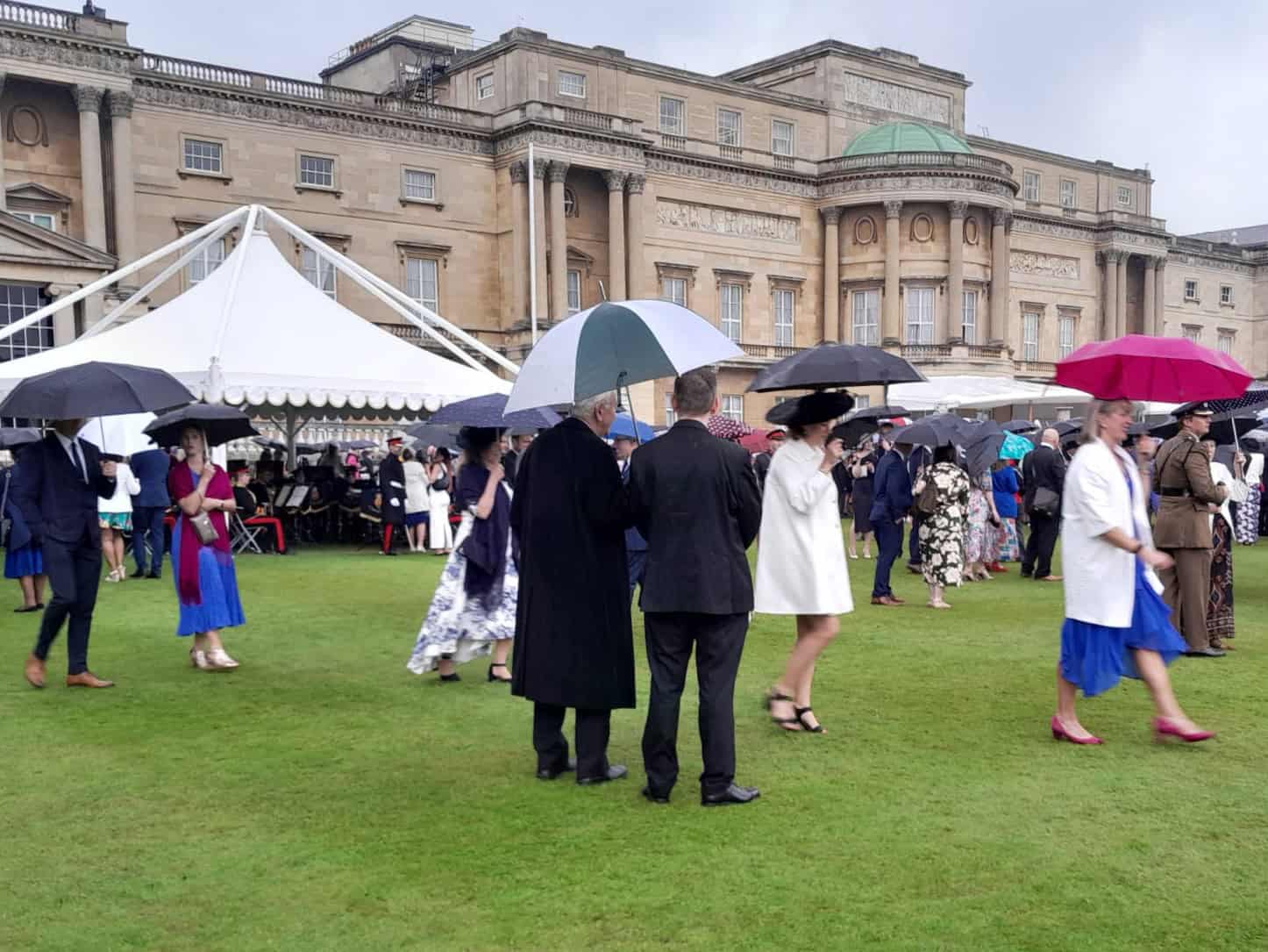 Hospice supporter enjoys Royal Garden Party - Birmingham Hospice